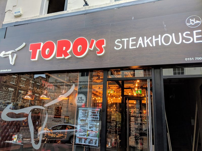 Toro's Steakhouse - Liverpool Review - Halal Food Gastronomy